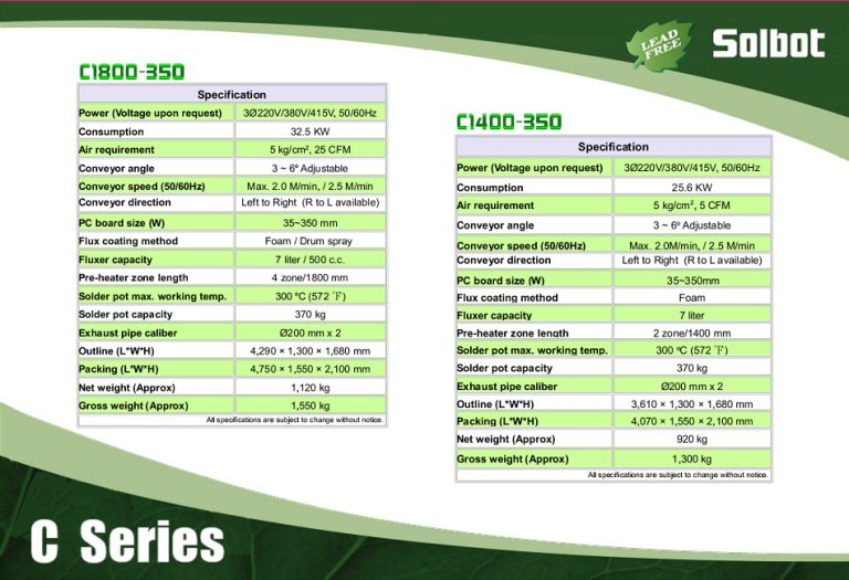 Wave Soldering (Spec.) - SOLBOT-In touch with soldering
