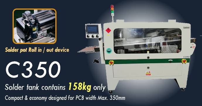 Solbot - Wave Soldering - SOLBOT-In touch with soldering